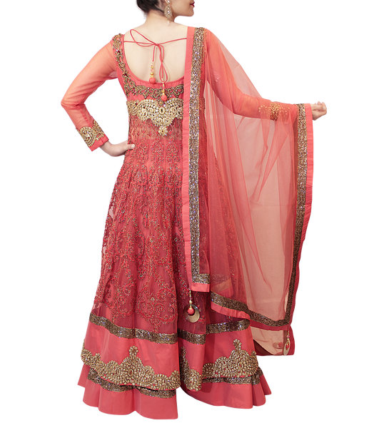 CORAL LACHA STYLE – Sahil Exclusive